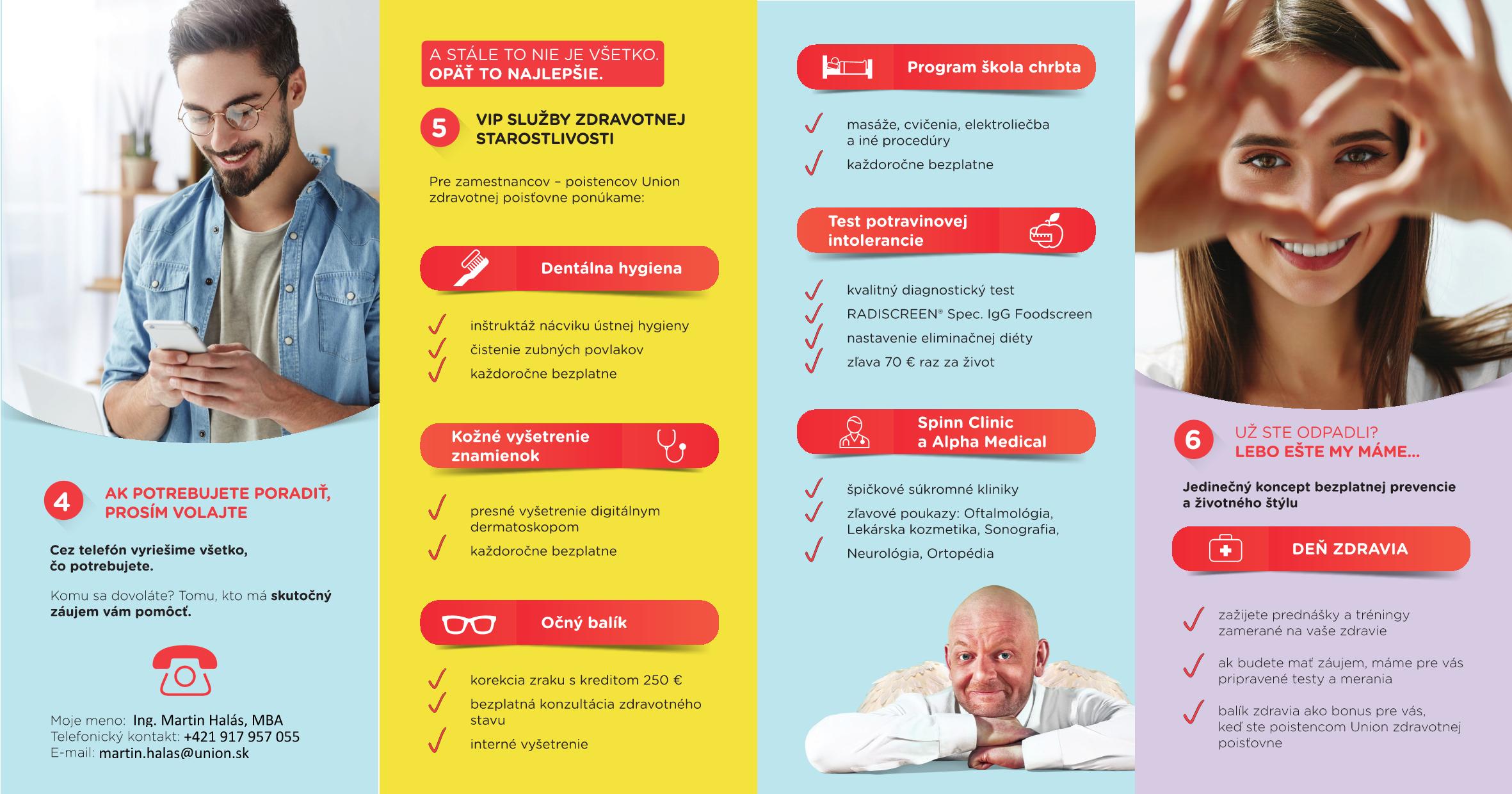 Memorandum o spolupráci so zdravotnou poisťovńou UNION - benefity pre členov a rod.príslušníkov ...